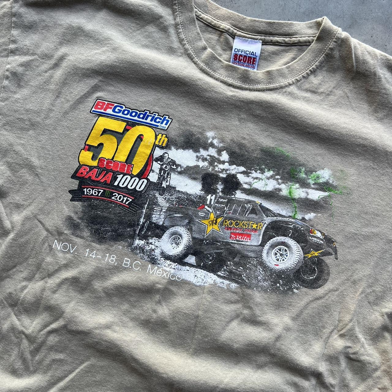Y2K Nascar Style Goodrich Racing Graphic Shirt... - Depop