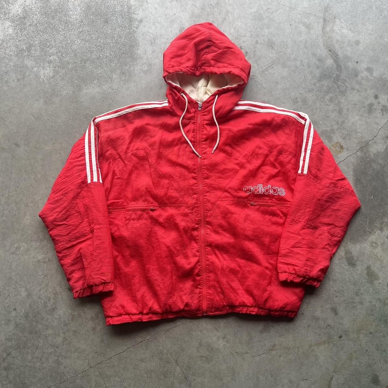 Vintage Early 90’s Adidas Jacket 🔥🔥 -only flaw shown... - Depop