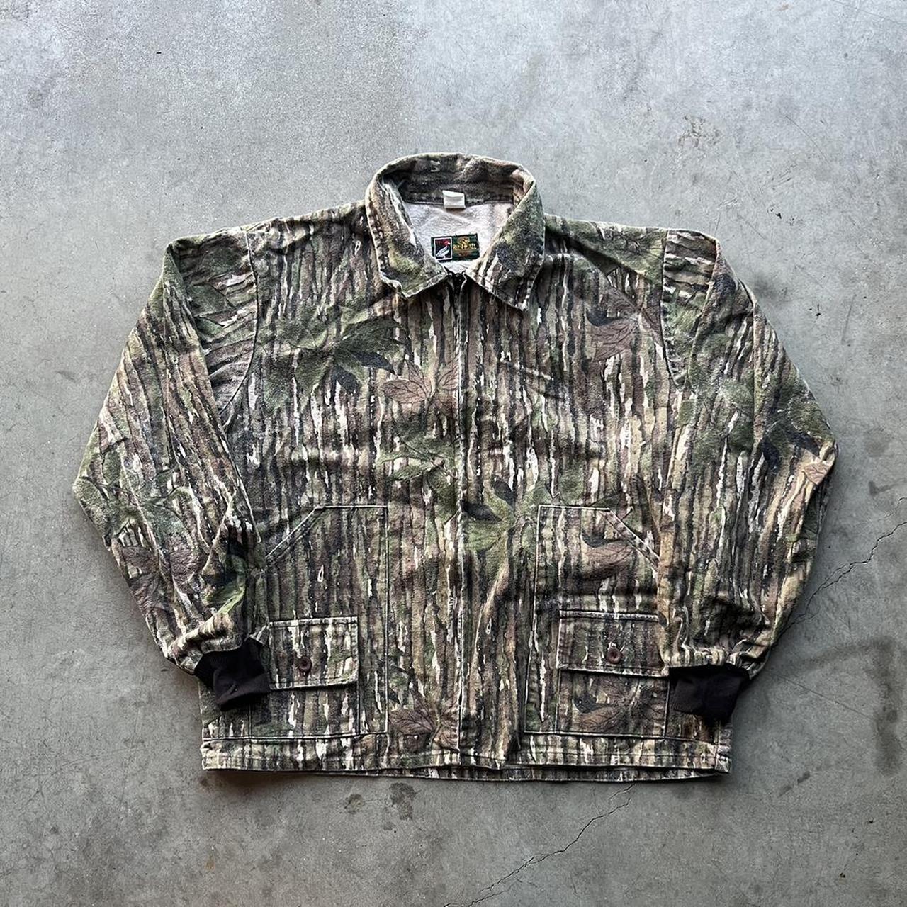 vintage redhead realtree camo detroit style jacket... - Depop