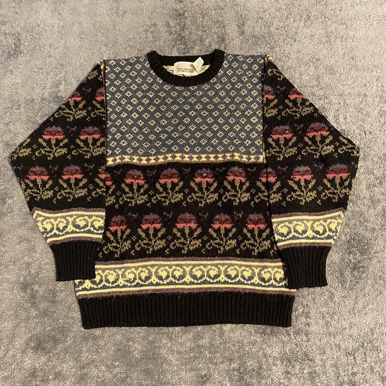 Vintage women’s The Import Workshop sweater In good... - Depop