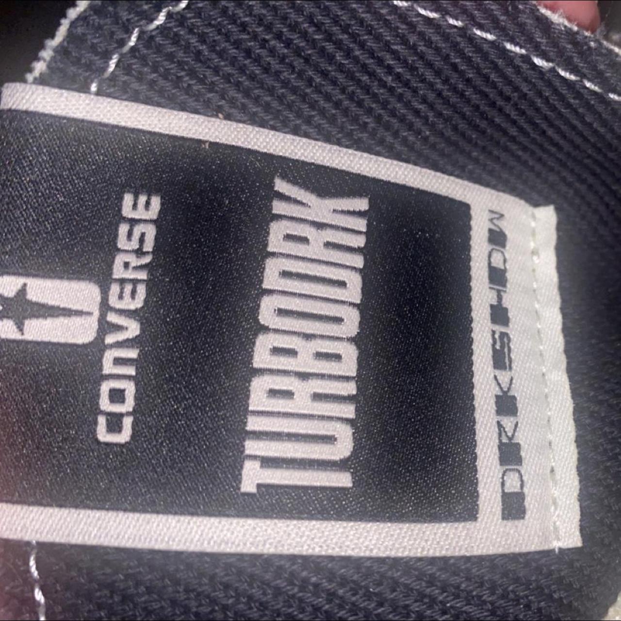 Rick Owens x Converse Collab TURBODRK CHUCK 70 HI... - Depop