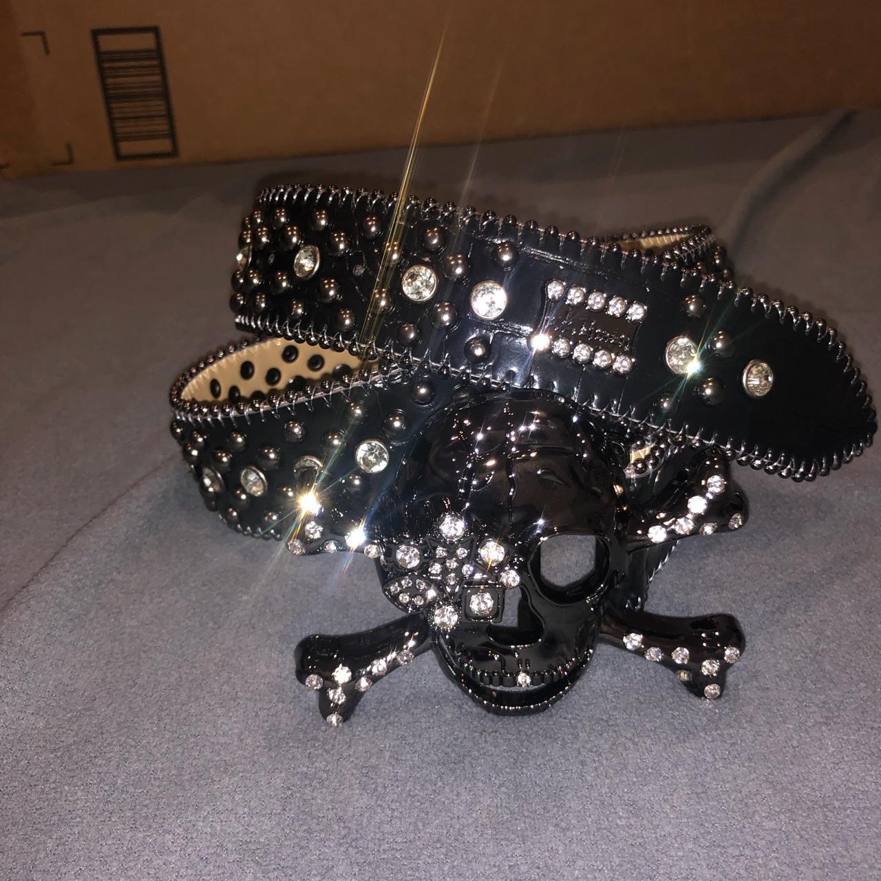 Black marauder BB Belt (100cm) Comes with box - Depop