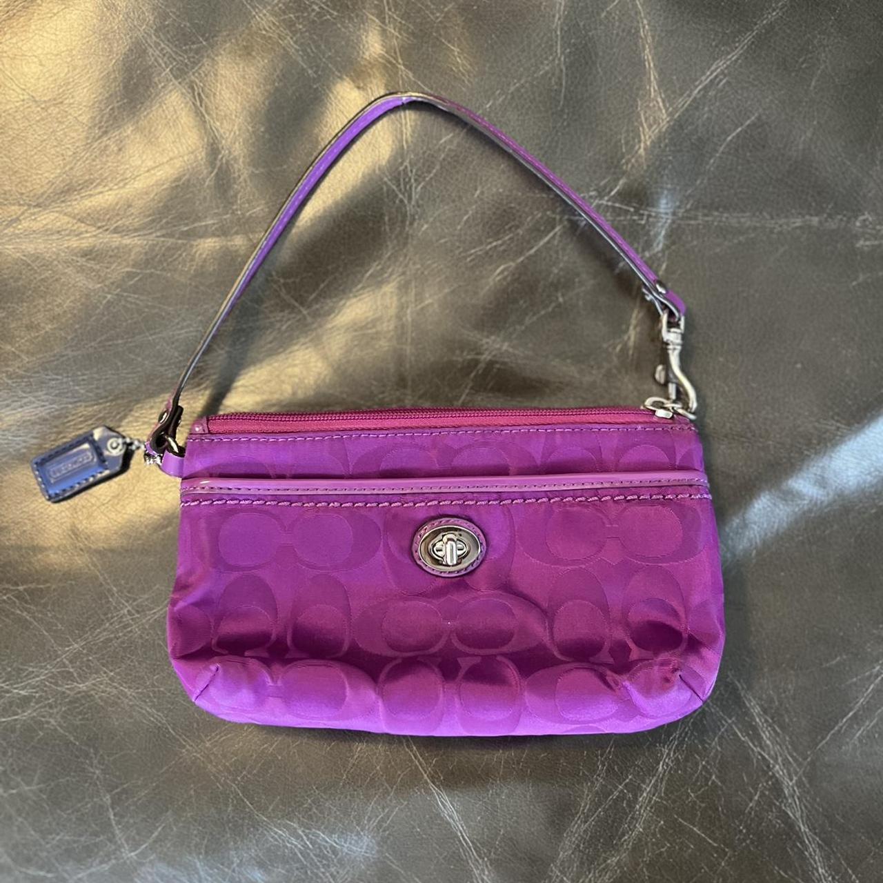 Coach Women's Purple Bag | Depop