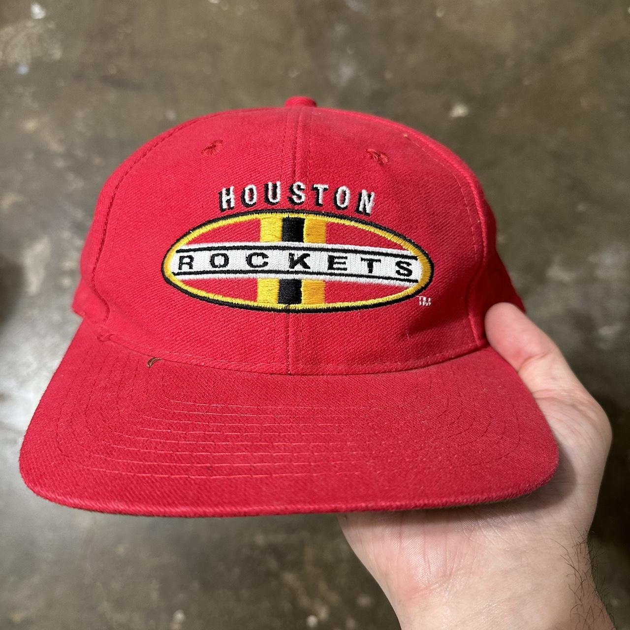 90s Houston Rockets SnapBack OSFA Needs a... - Depop