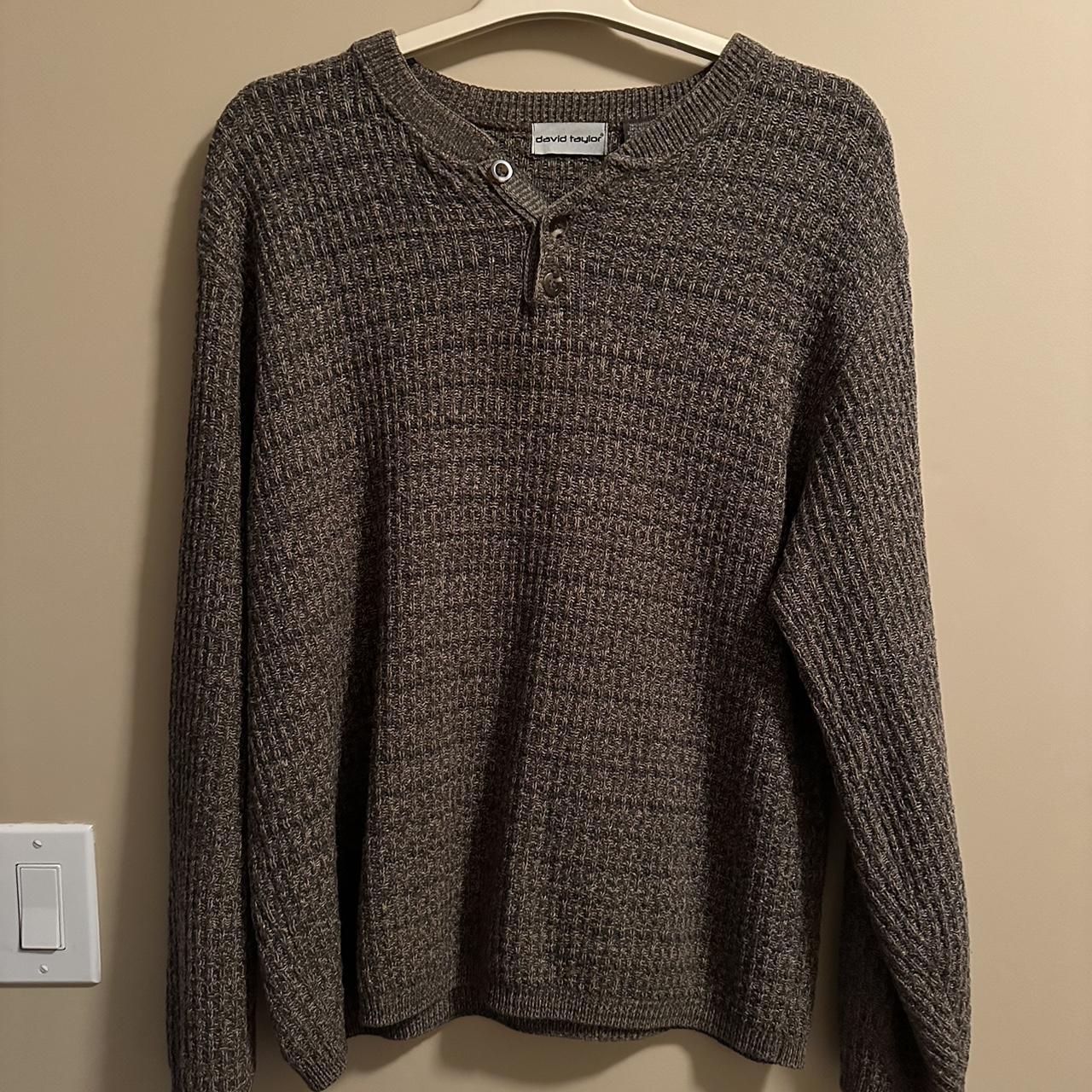 david taylor sweater cardigan #retro #y2k #vintage - Depop