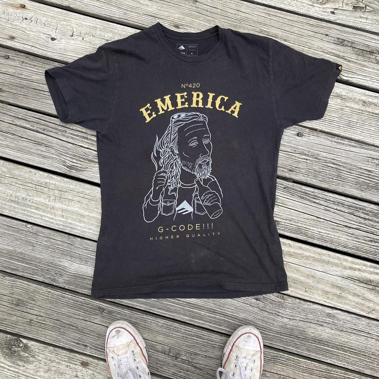 Emerica Vintage G-Code T shirt. Looks new, no signs... - Depop