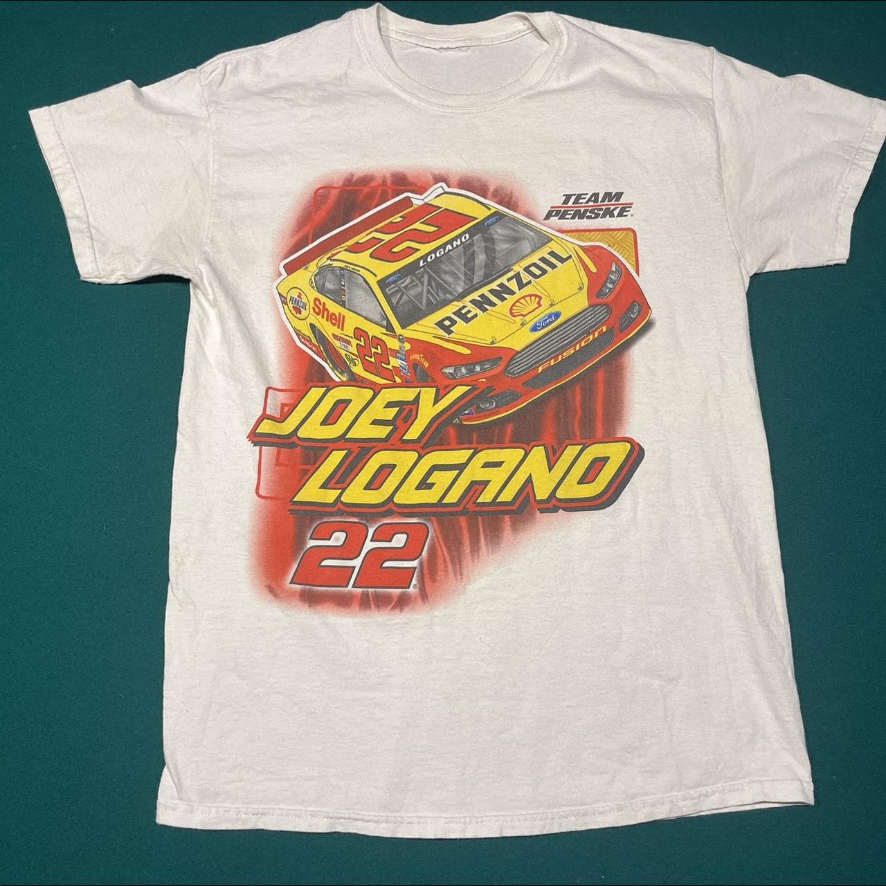 Joey Logano NASCAR T-Shirt - Depop