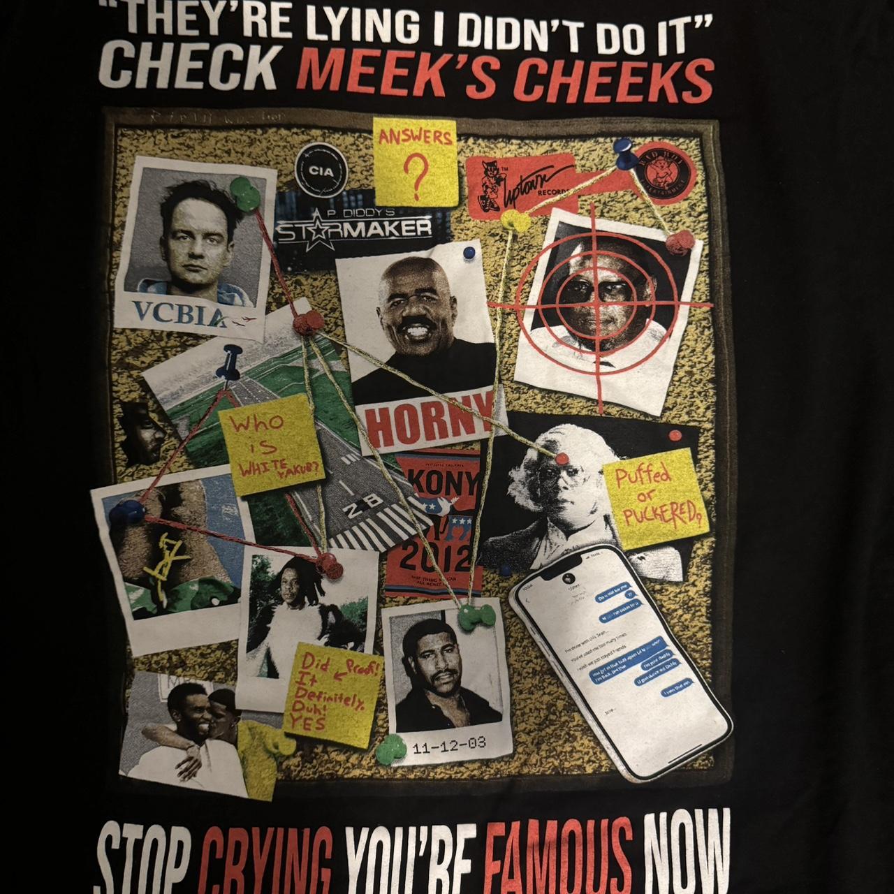 Cashstar Sam Hyde RIP Diddy shirt, size L Sam Hyde... - Depop