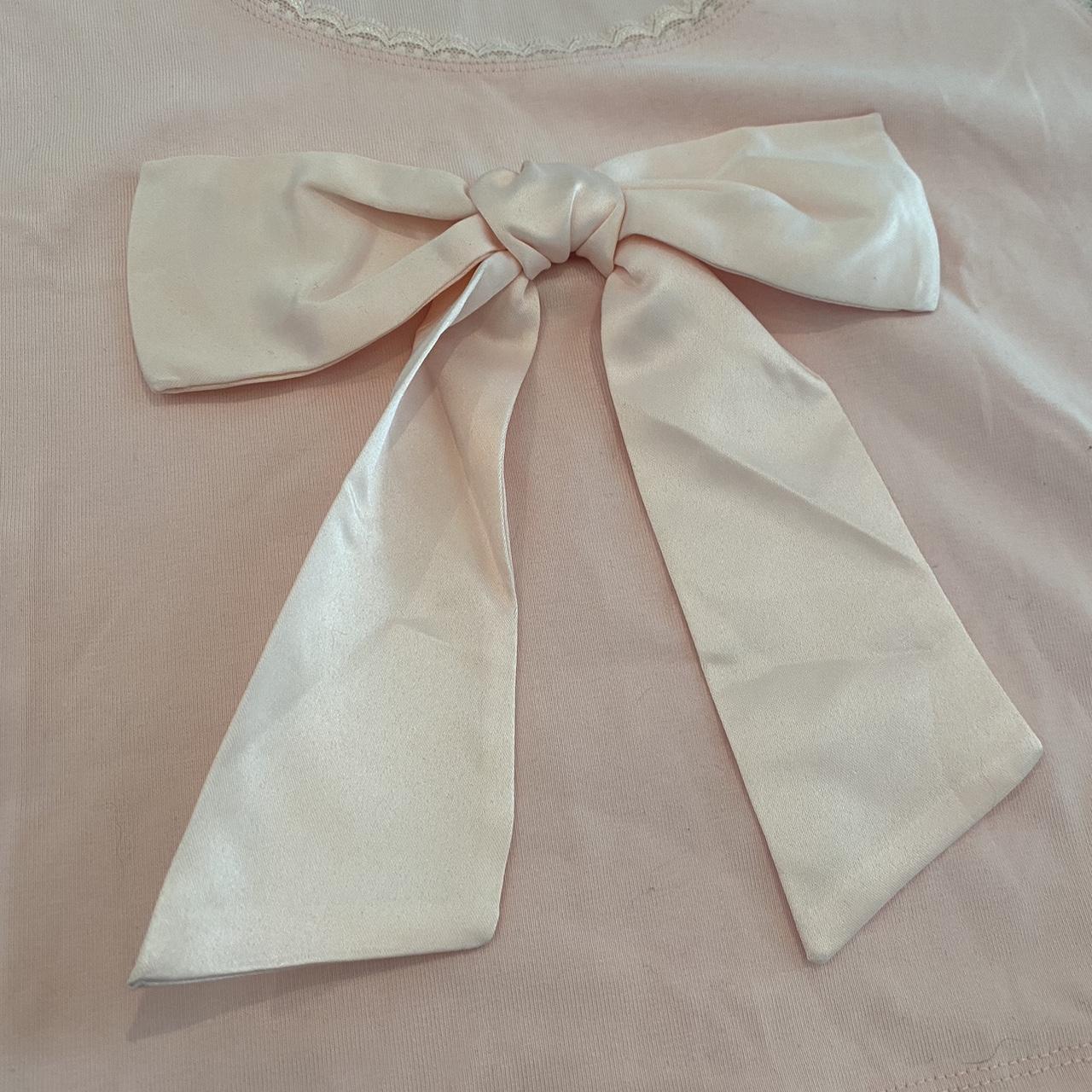 DANGERFIELD BNWT ‘EDIE BOW TANK’. ADORABLE BABY PINK... | Depop