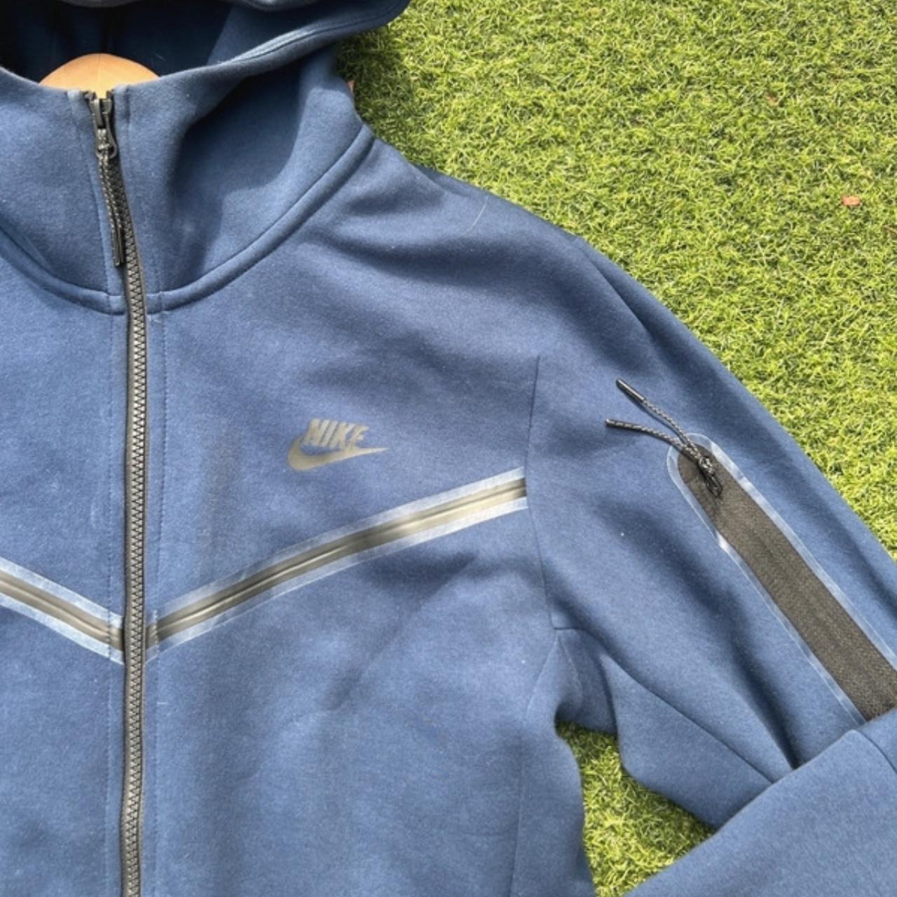 NAVY BLUE NIKE TECH details — blue colour way.... - Depop