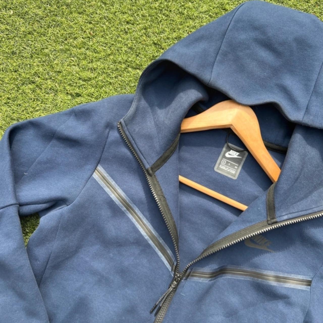 NAVY BLUE NIKE TECH details — blue colour way.... - Depop