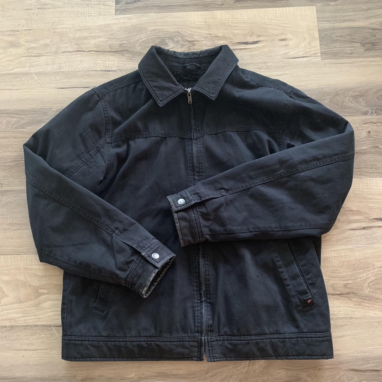 TONY HAWK fleeced lined zip-up Detroit jacket. Super... - Depop