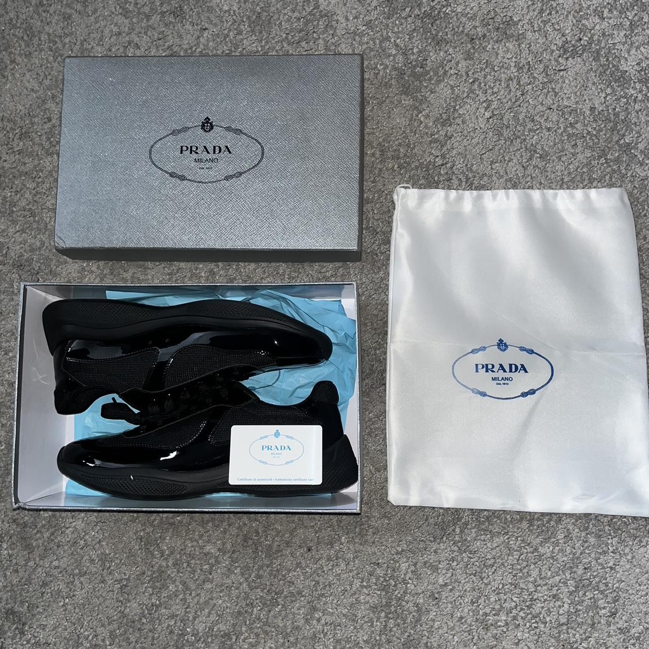 Prada America cup trainer brand new never worn comes... - Depop