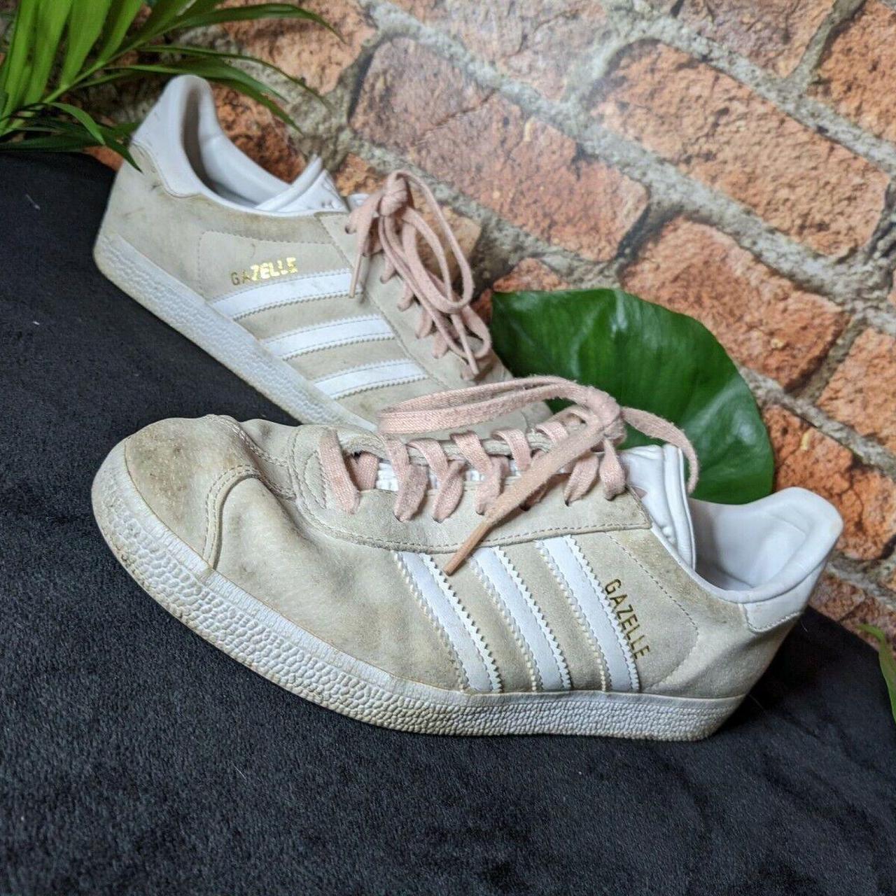 Adidas Women's Pink Trainers | Depop