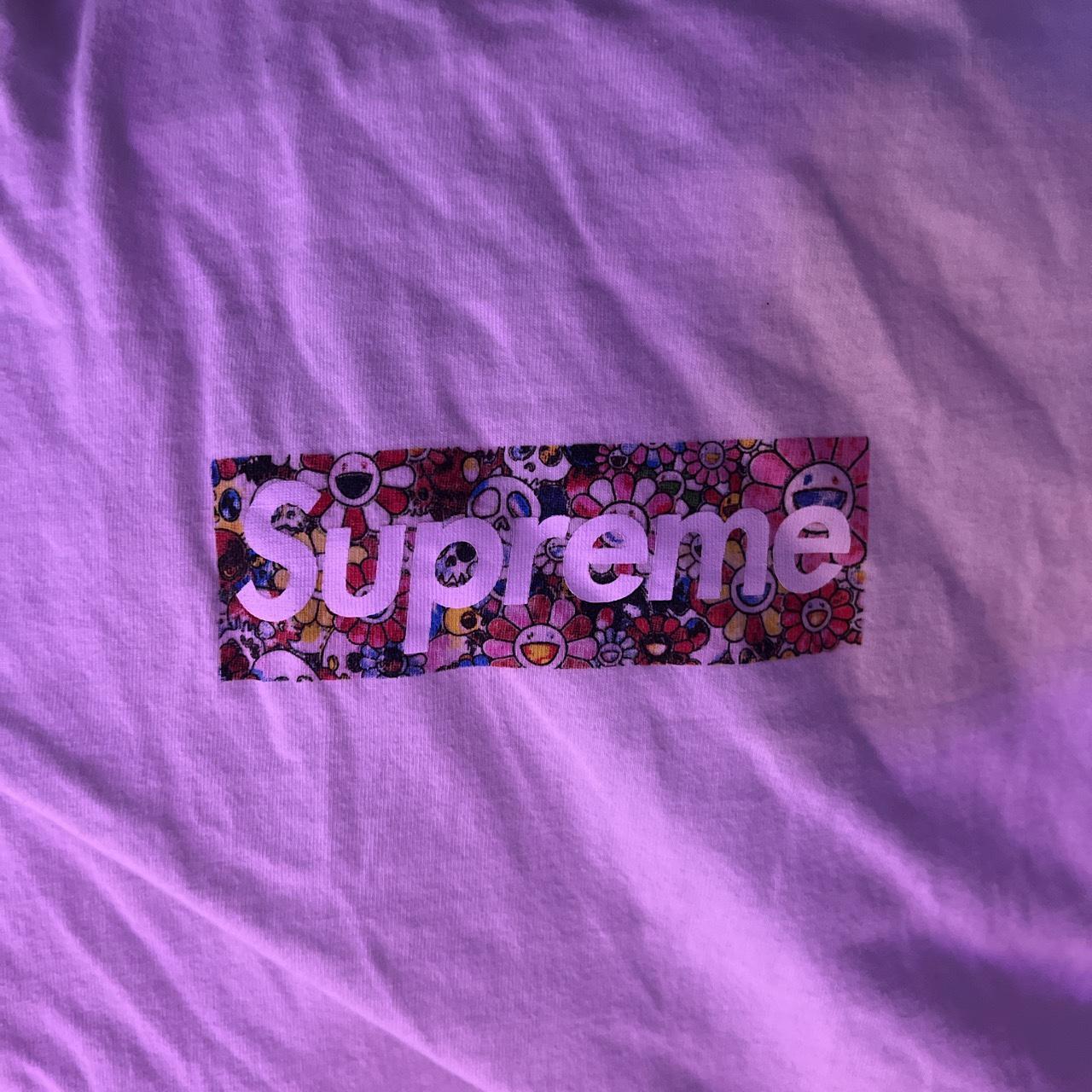 Supreme Murakami collab box logo tee worn a couple... - Depop