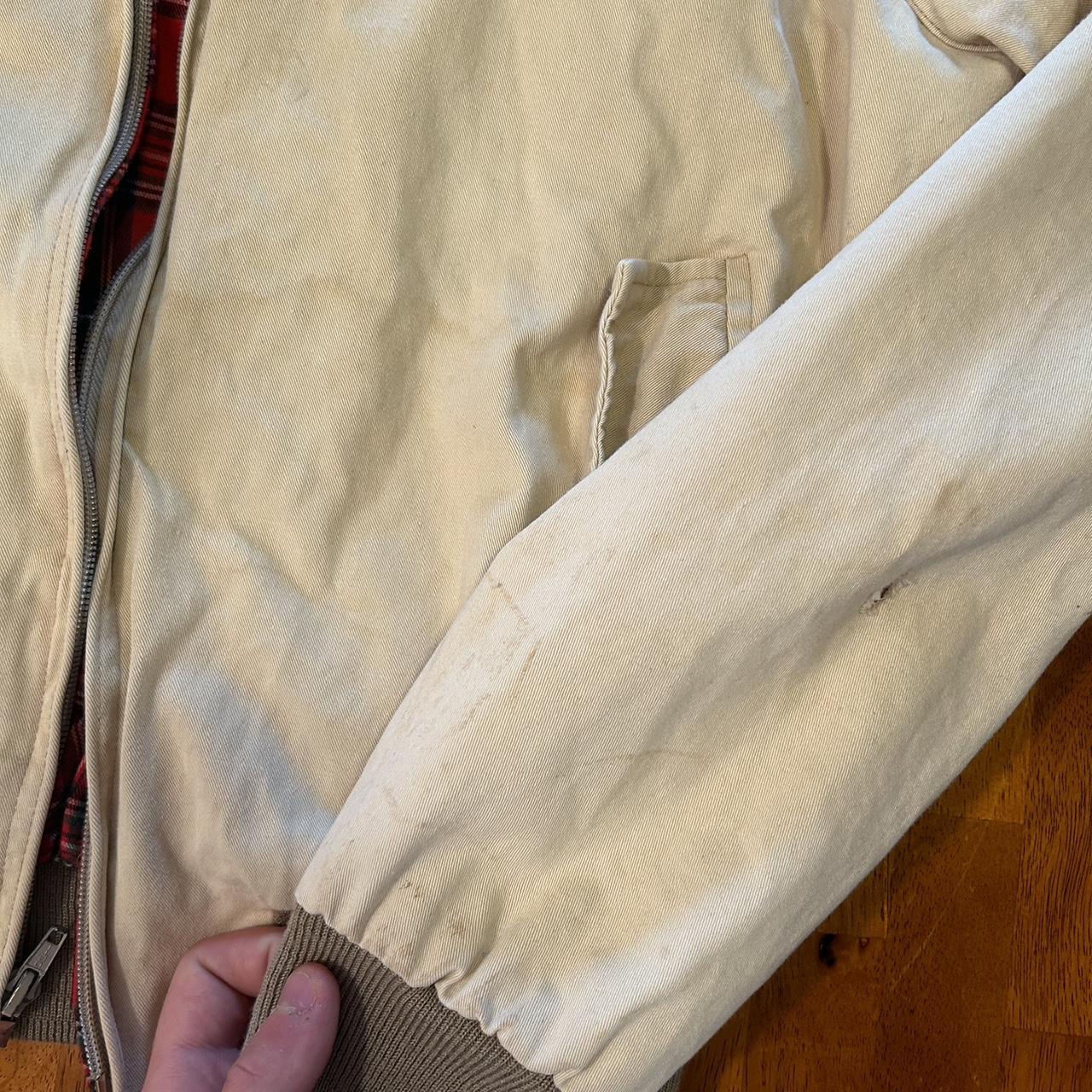 Vintage GAP jacket Distressing throughout, super... - Depop