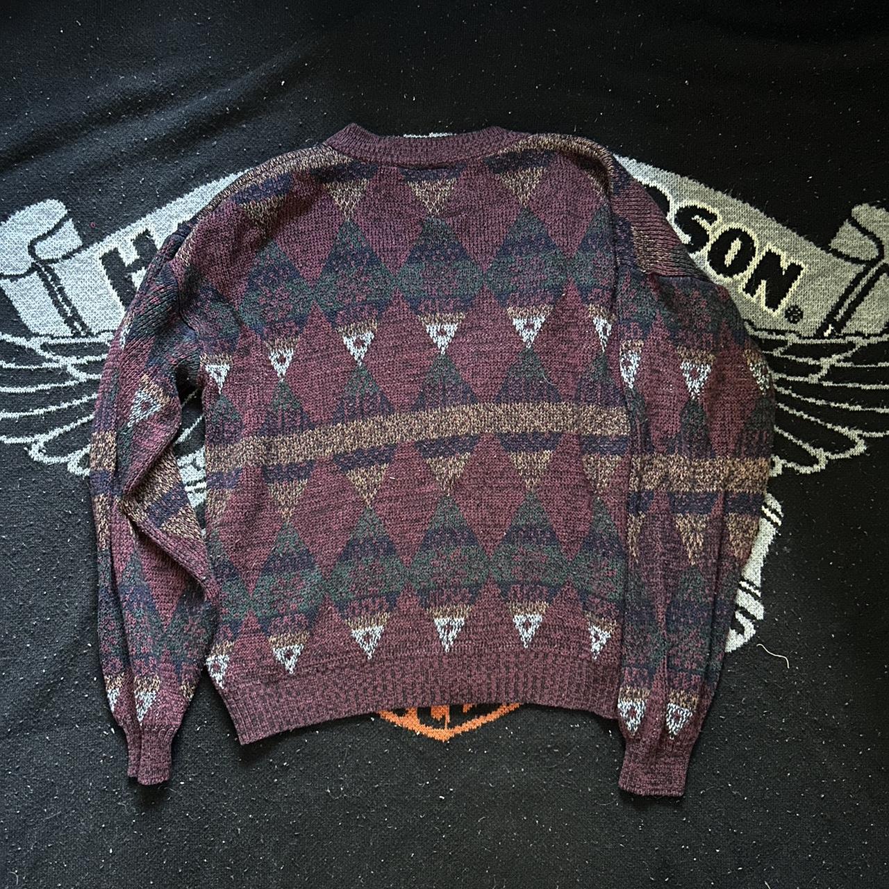 Vintage button knit cardigan Super nice Colors and... - Depop