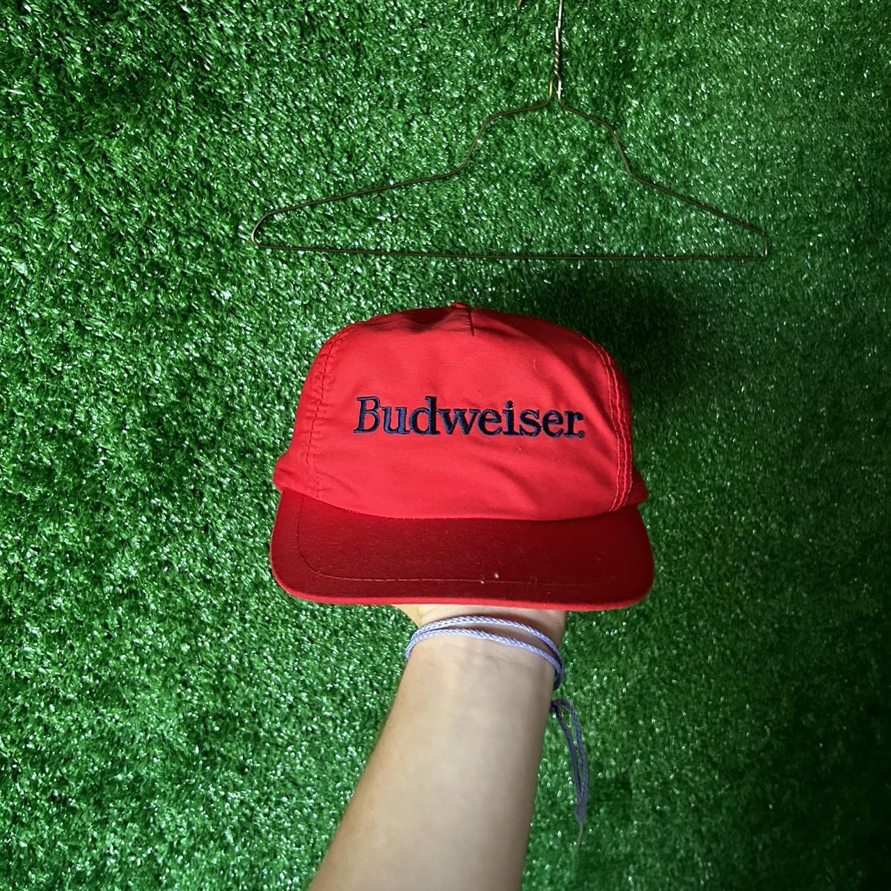 Vintage Budweiser SnapBack style hat #hat #snapback - Depop