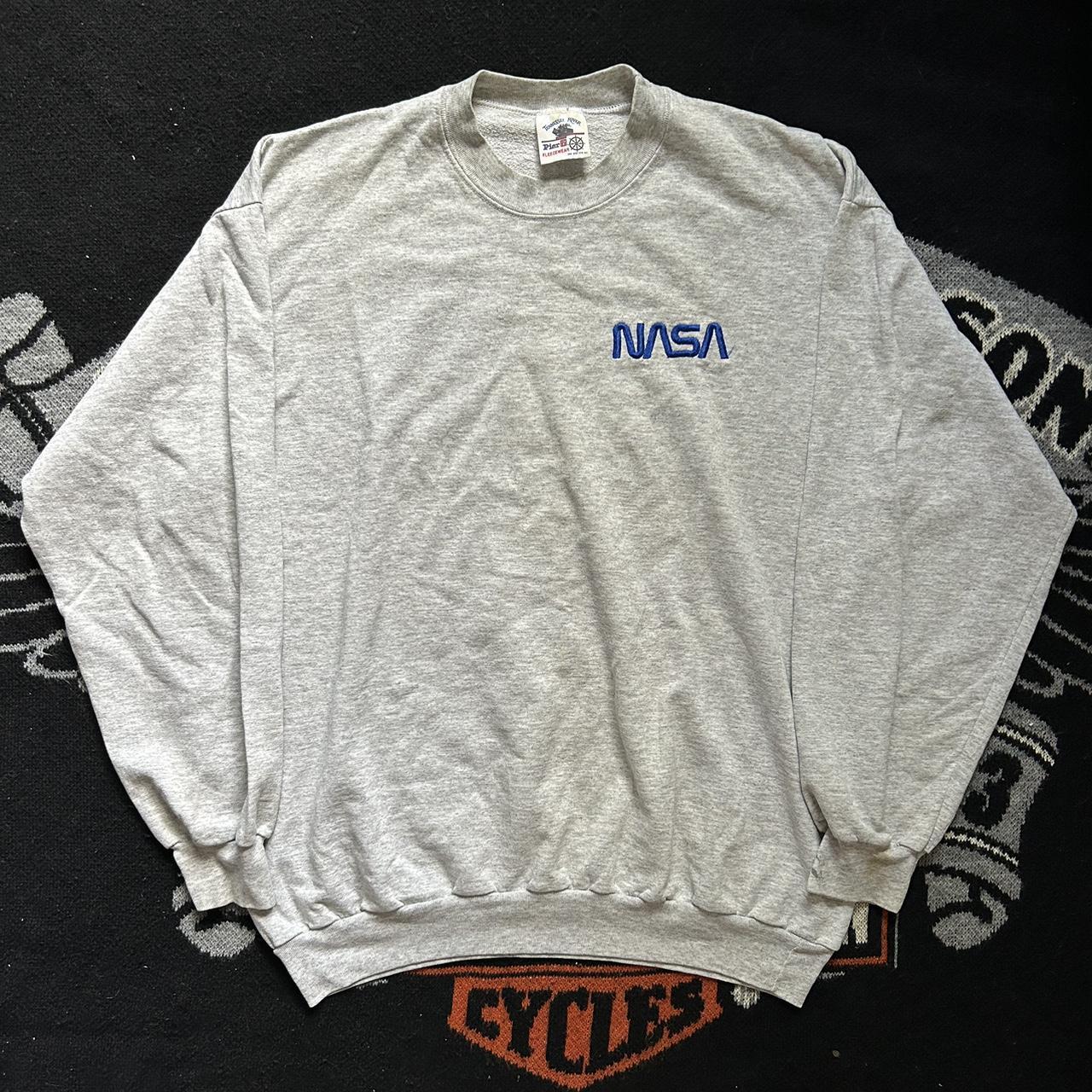 Vintage 90’s NASA sweatshirt Super cool 90’s nasa... - Depop