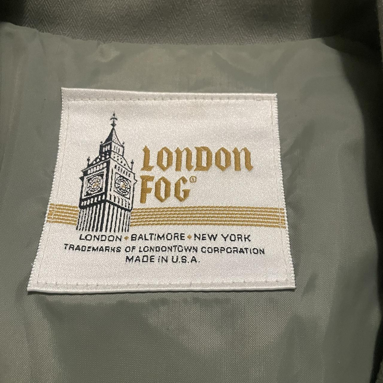 London Fog Women's Green Jacket | Depop