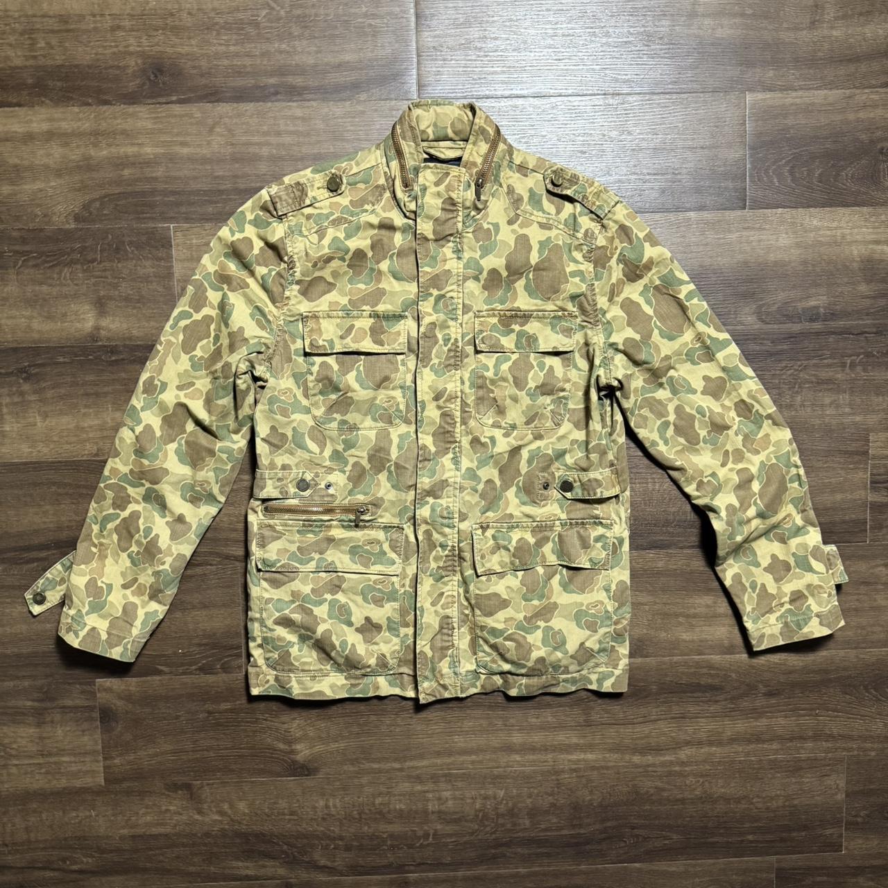 William Rast Camoflauge Print Field Jacket OFFERS... | Depop