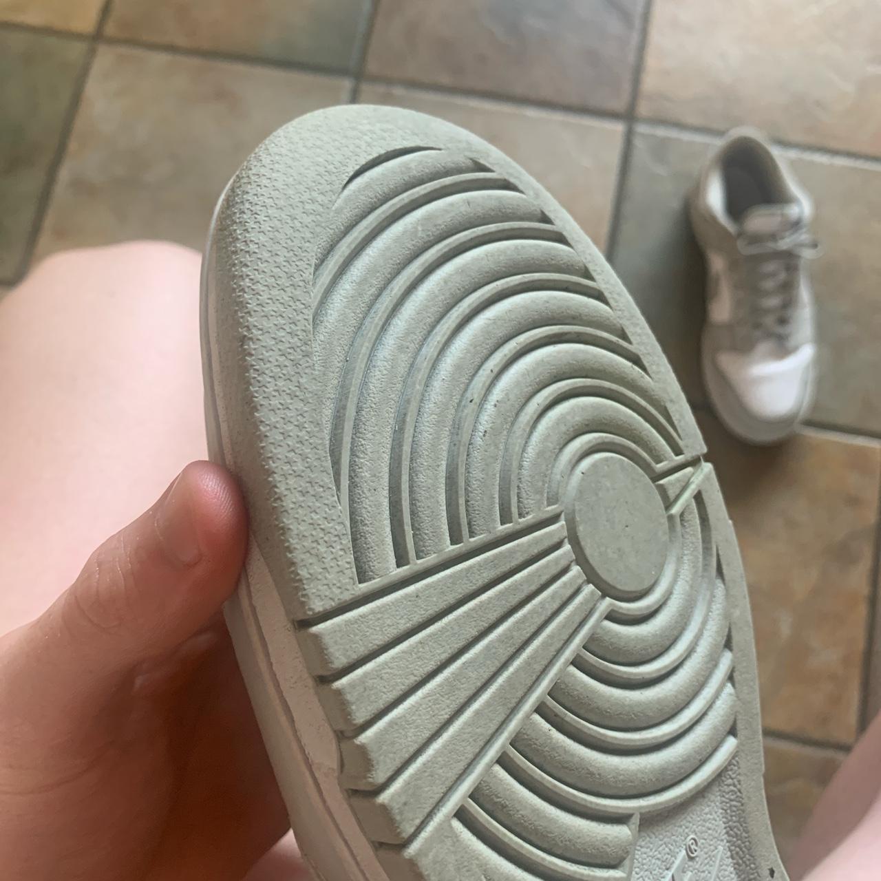 Grey fog dunks. are creased but can be removed with... - Depop