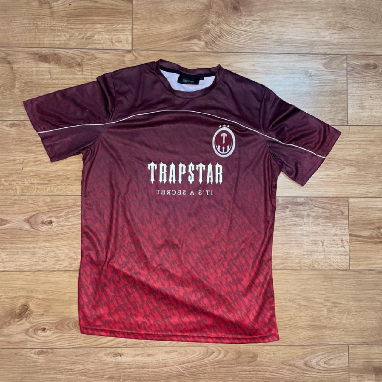 Trapstar T Gradient-Red Brand New Size L Summer... - Depop