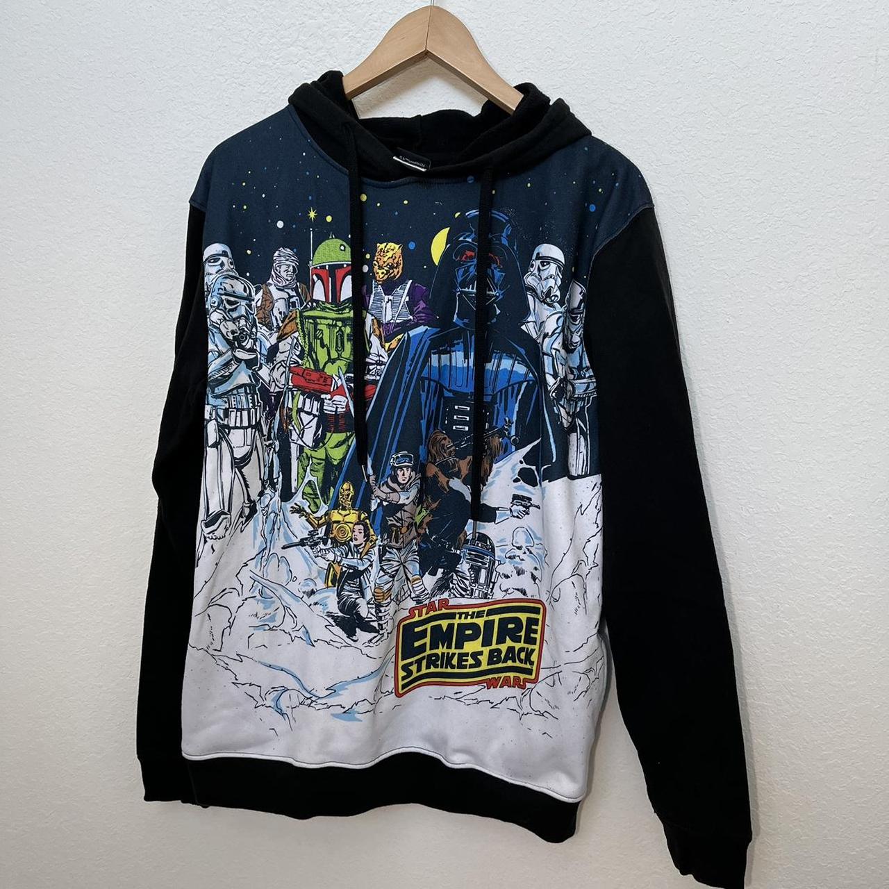 Star Wars Graphic Hoodie XL #starwars #hoodie... - Depop