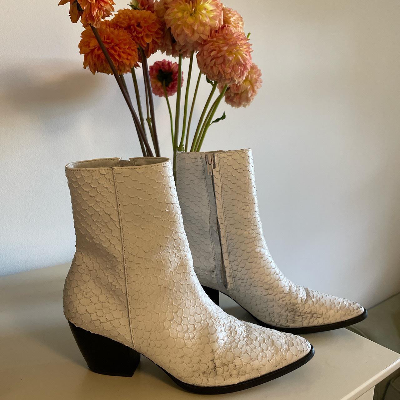 matisse western style leather "caty" ankle boots... - Depop