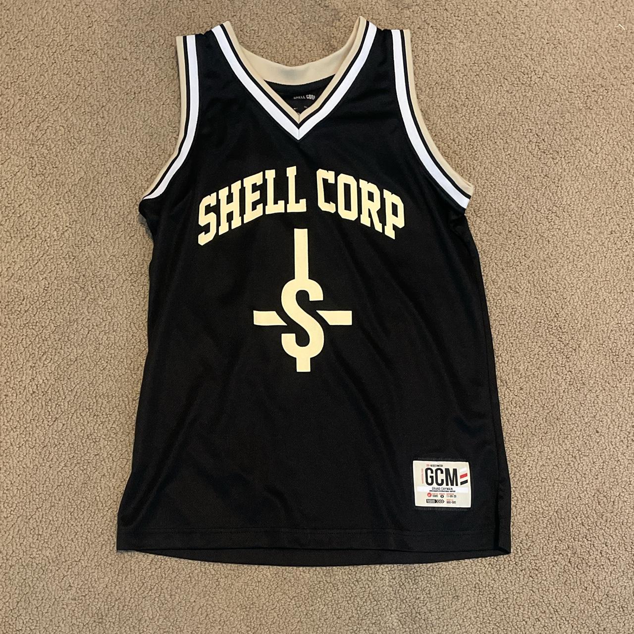 S Mens Shell Corp Jersey | Depop