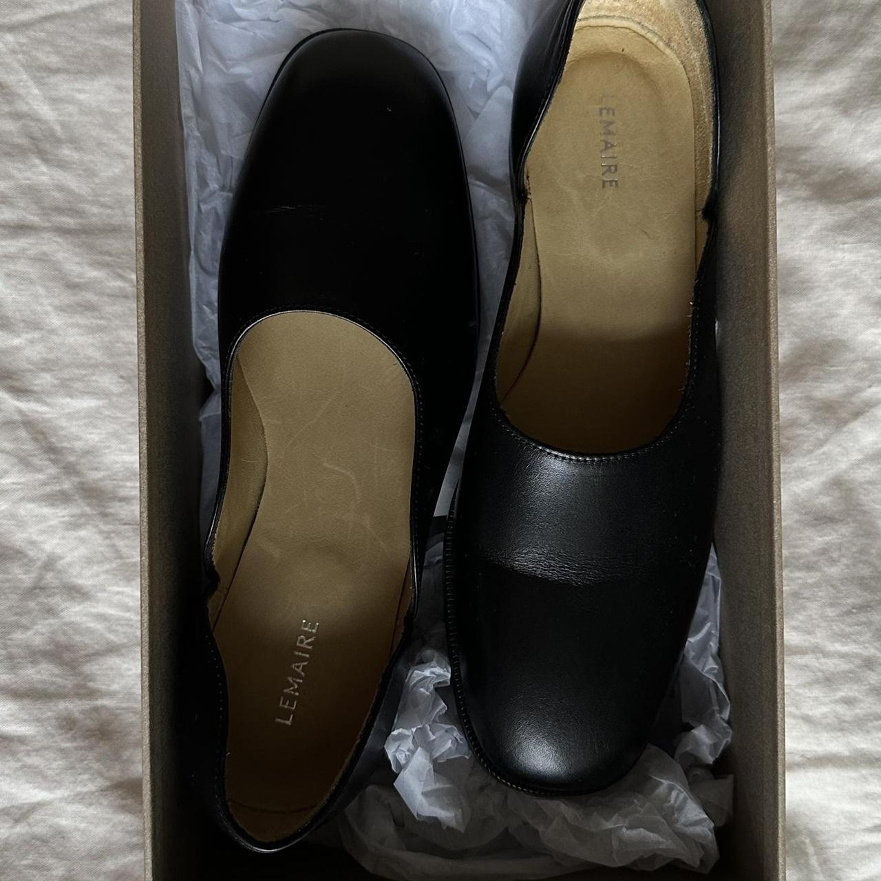 Black Lemaire ballerinas Brand new + soled, comes... - Depop