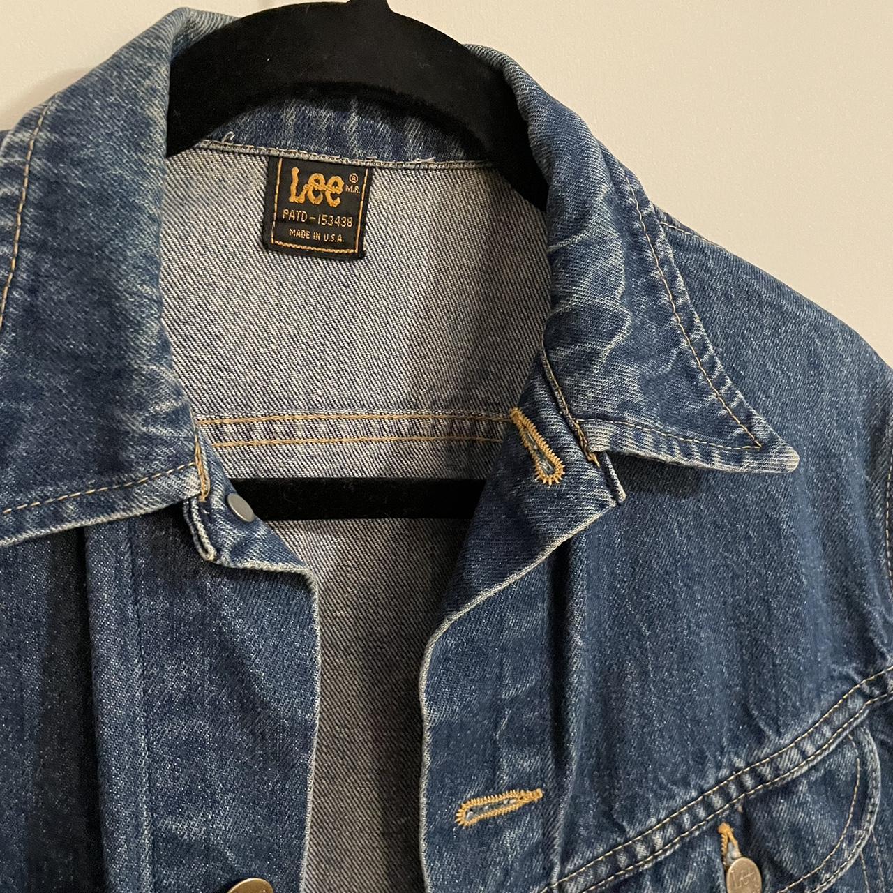 Lee Women's Blue Jacket | Depop