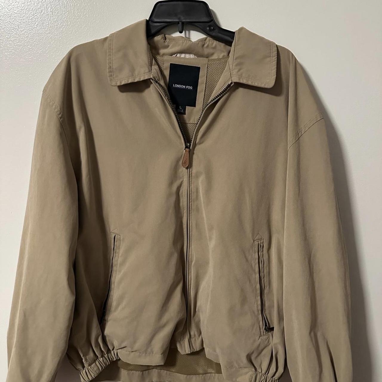 Nice beige London fog jacket It is a large and... - Depop