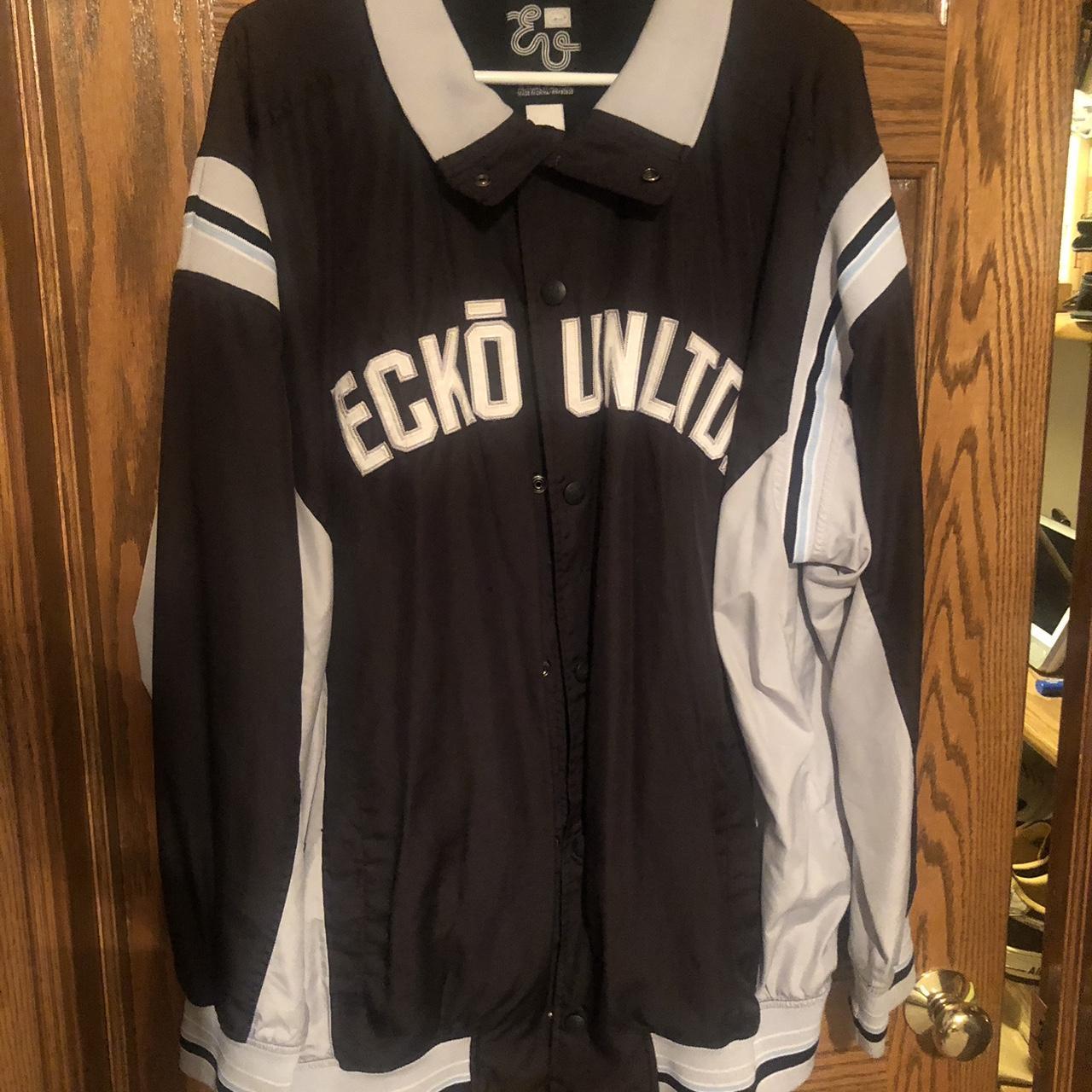Ecko Unltd. Black & Grey light summer jacket. Men’s... - Depop