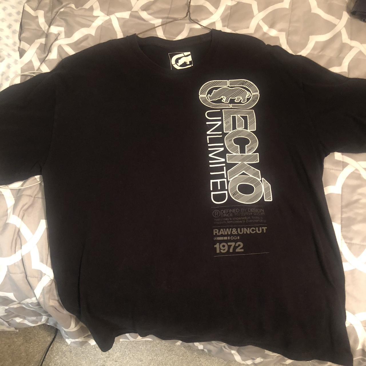 Black Ecko T-shirt. Men’s Size XL - Depop