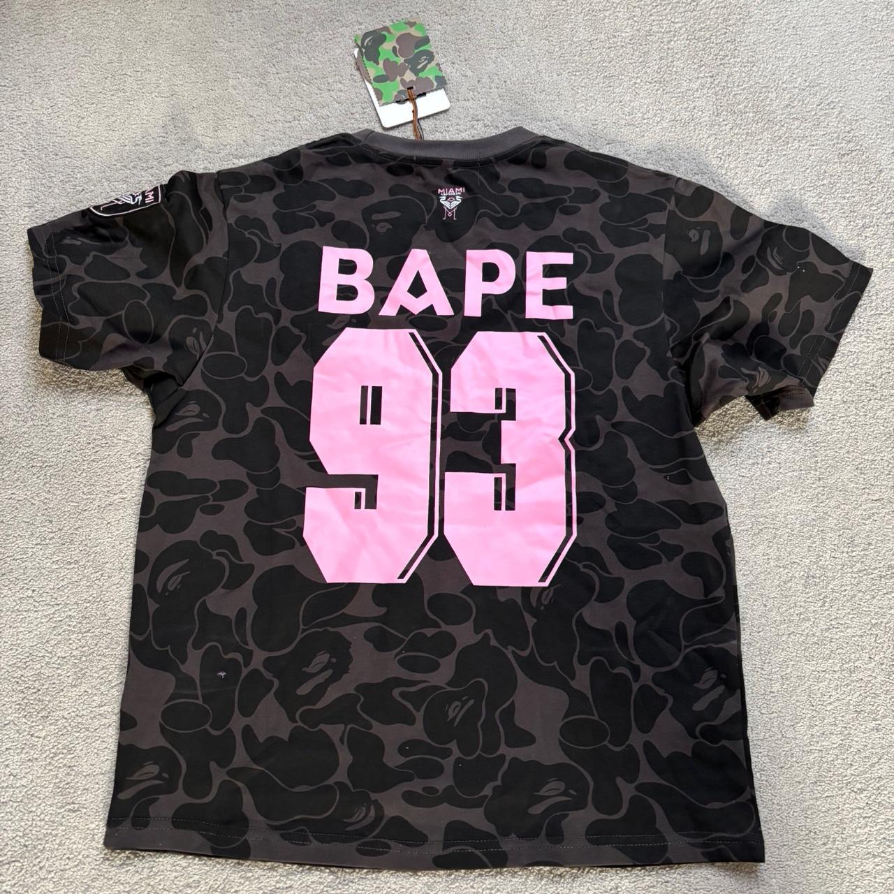 Black Bape Inter Miami football kit Never worn... | Depop