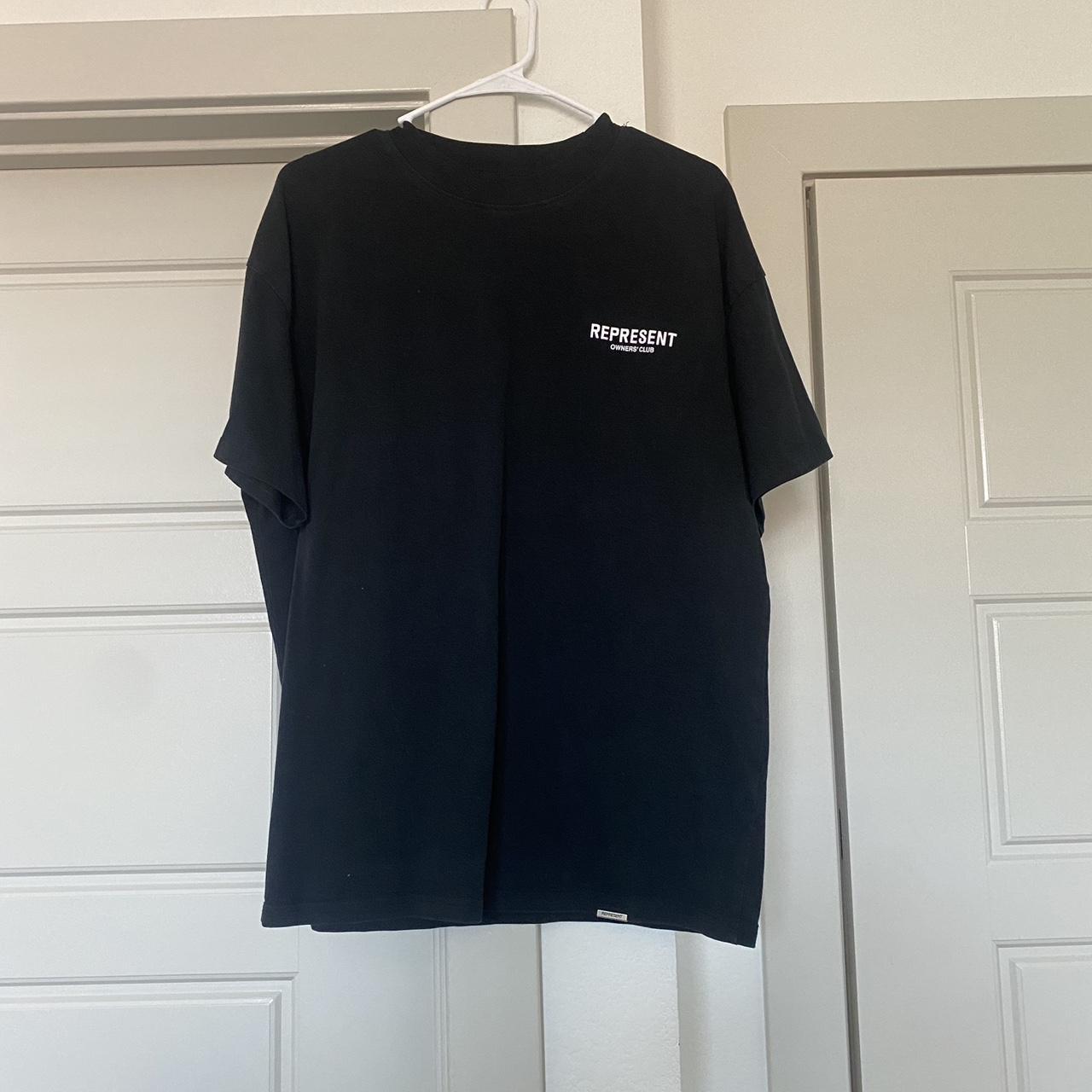 Represent Owners Club Black Tee Size XL - Depop