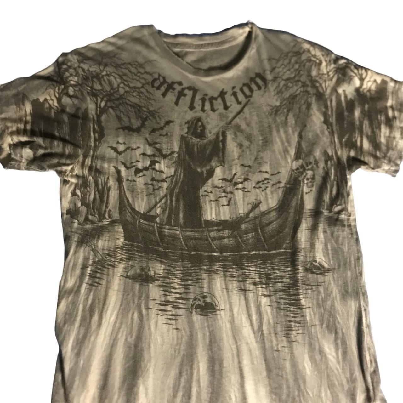 Affliction Men's T-shirt | Depop