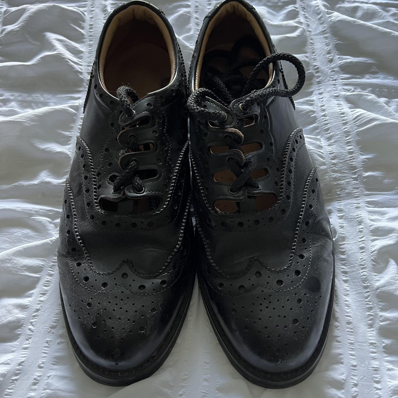 Ghillie Brogues with steel heel. - Depop