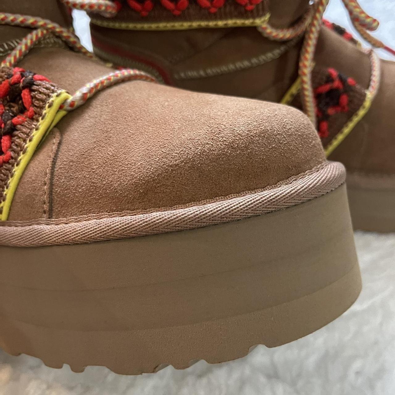 UGG classic mini II braid bohemian tribal platform... - Depop