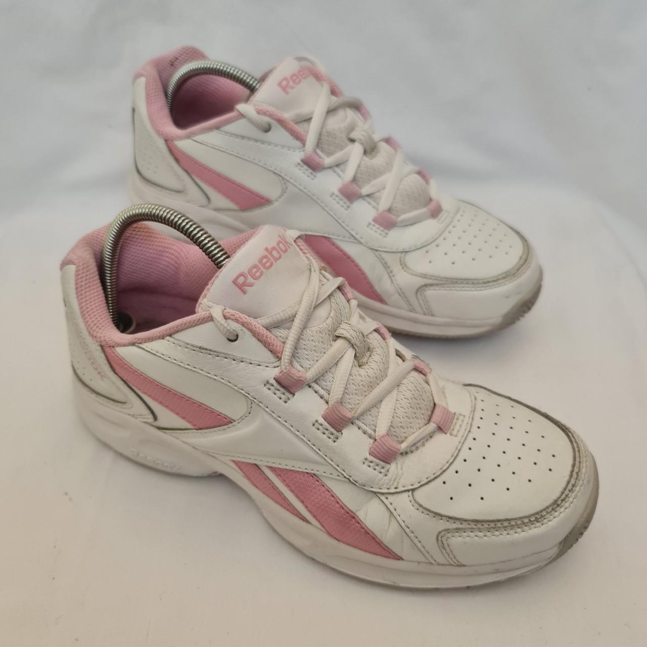 Reebok Womens UK Size 5 Trainers Pink... - Depop