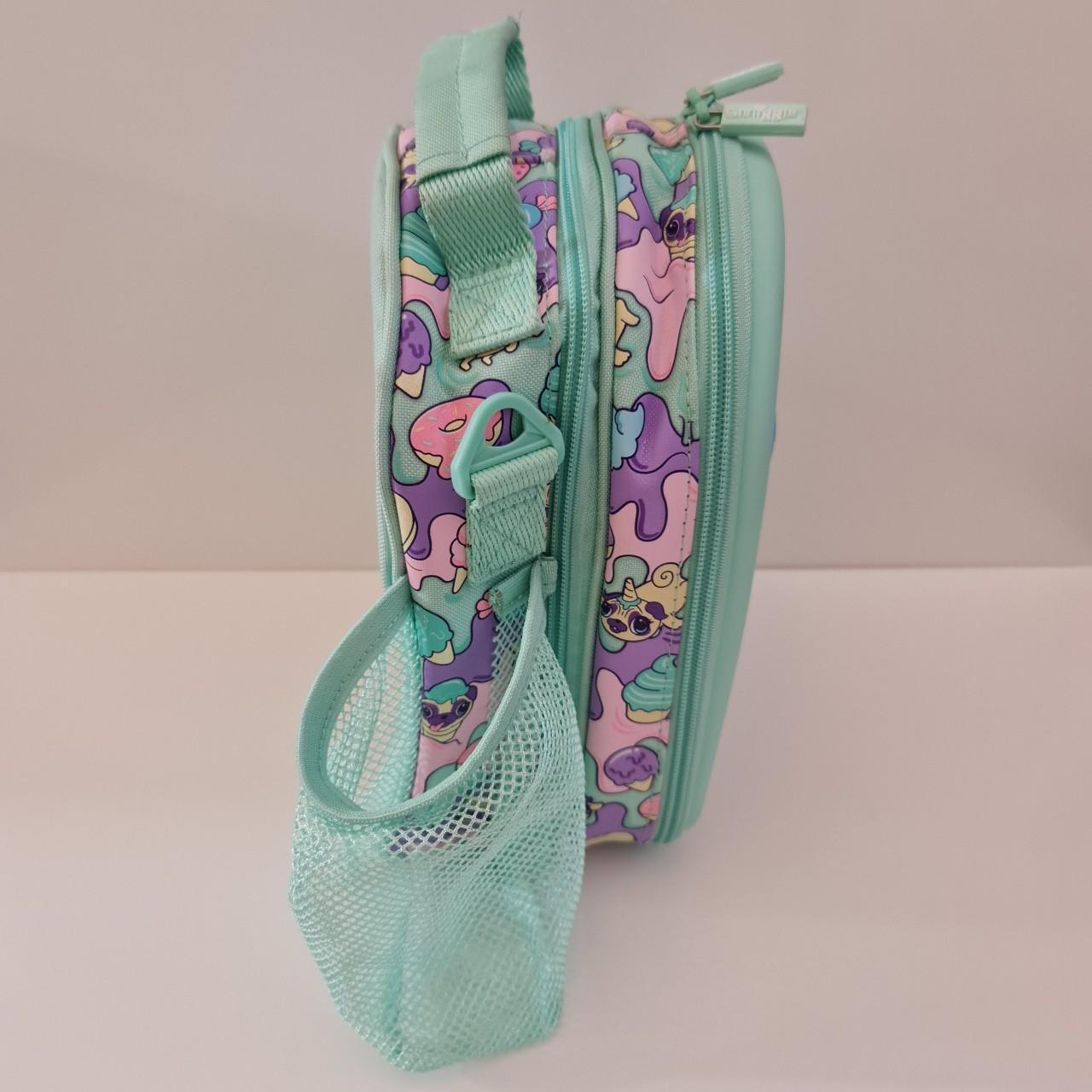 Smiggle Girls Hey There Pug School Curved Hardtop... - Depop