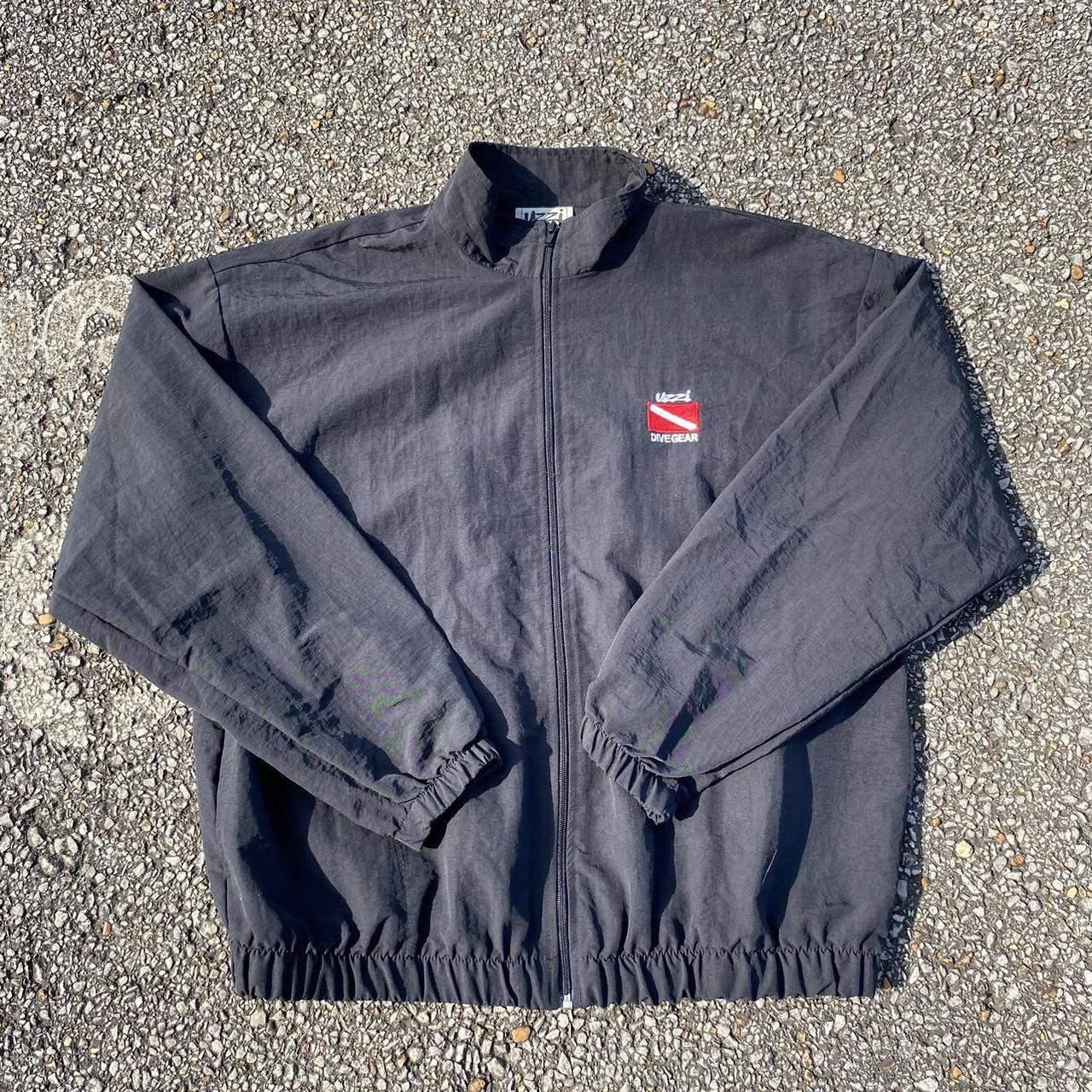 Vintage 90’s Uzzi Divewear Windbreaker 🇺🇸Made in... - Depop