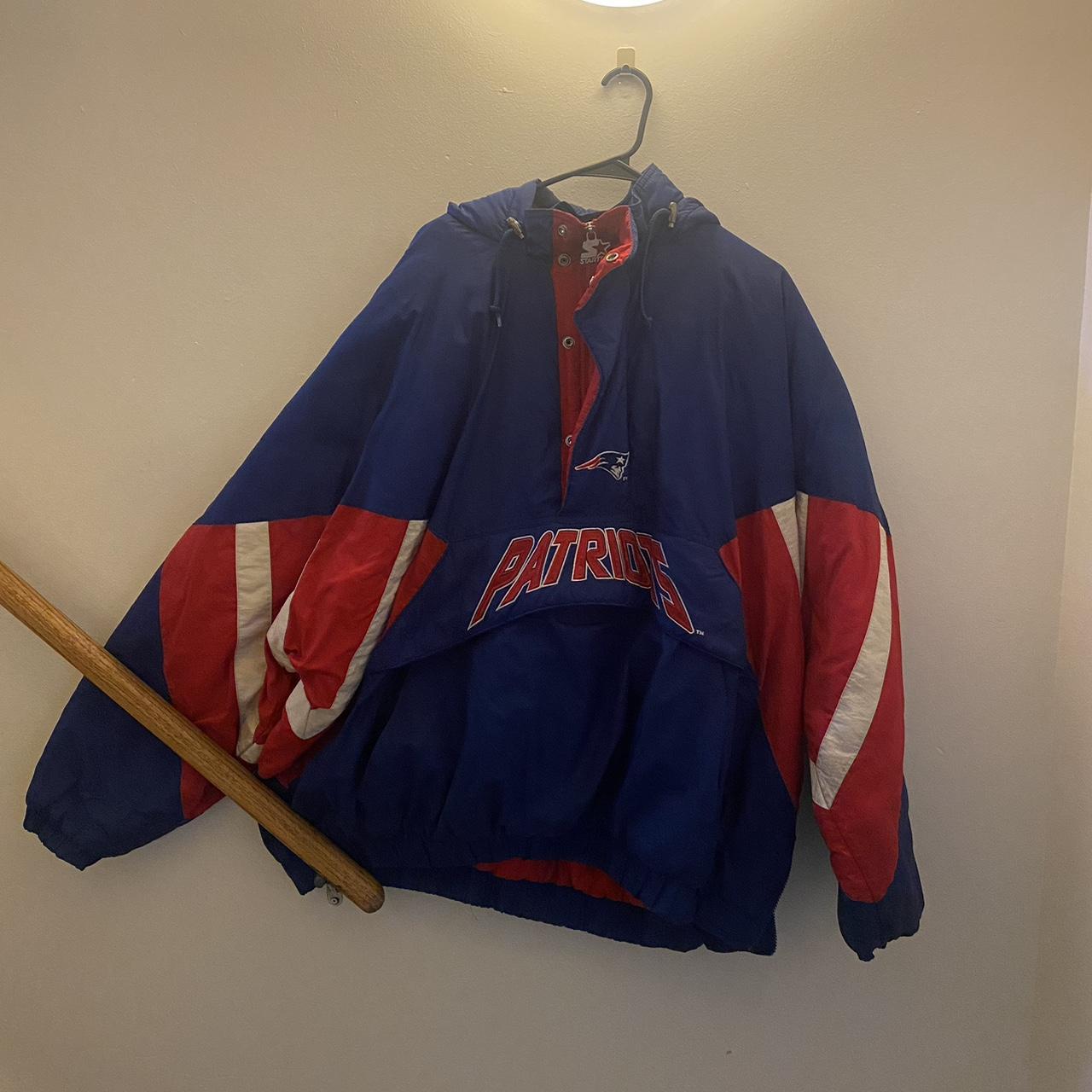 Vintage Patriots Starter Jacket Size 5XL... - Depop