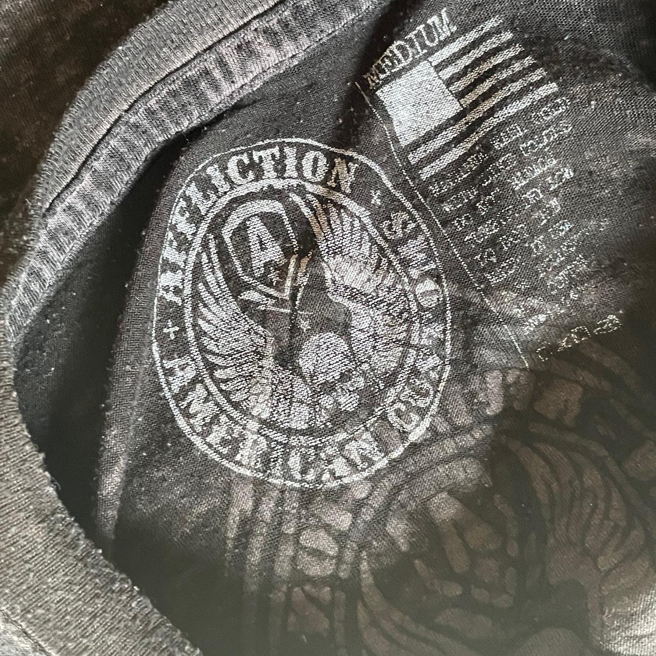 Black Affliction American Customs Tee Shirt. Mens... | Depop
