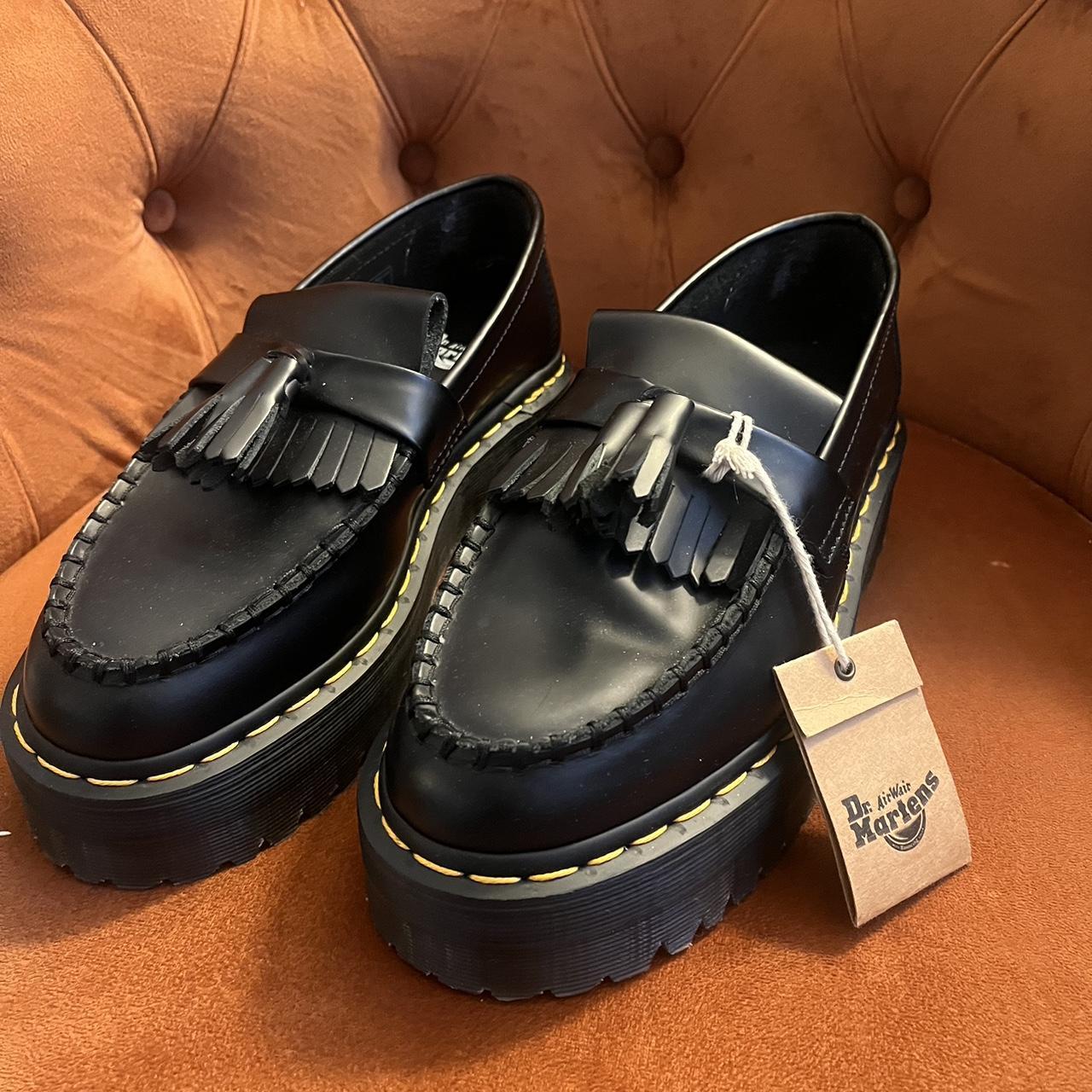Platform Doc Marten Adrian Loafers - barely worn... - Depop