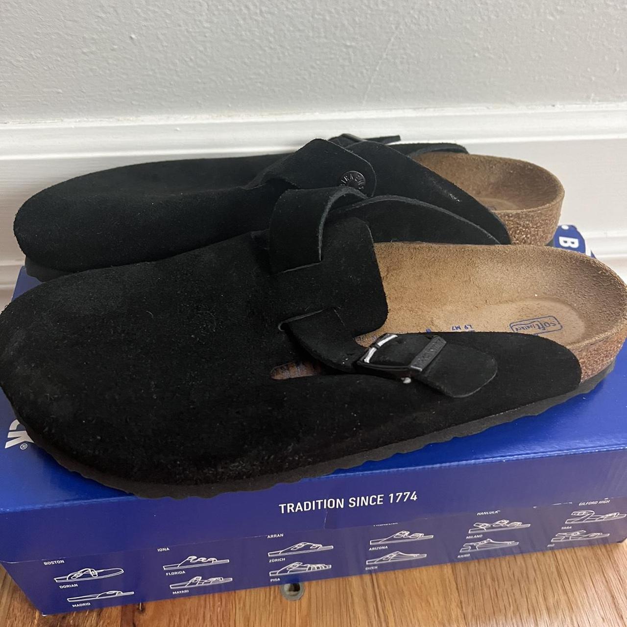 Black Birkenstock Clogs Only worn 2x I’m an 8.5 / 40... - Depop