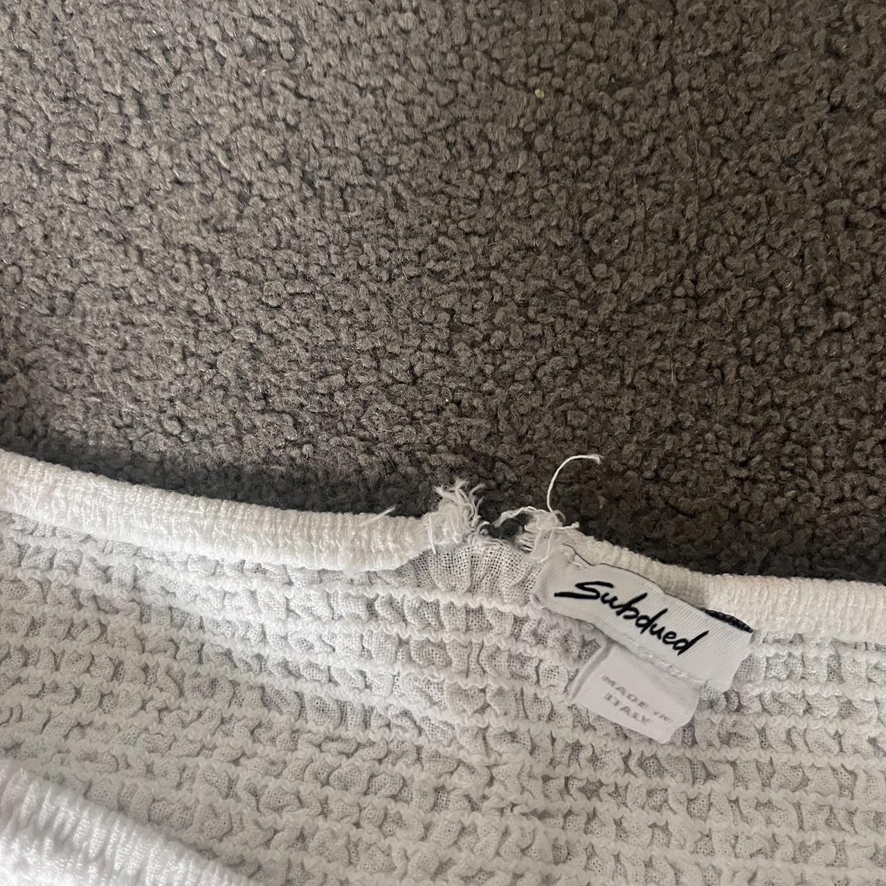 White frilly skirt from subdued, super cute and... - Depop