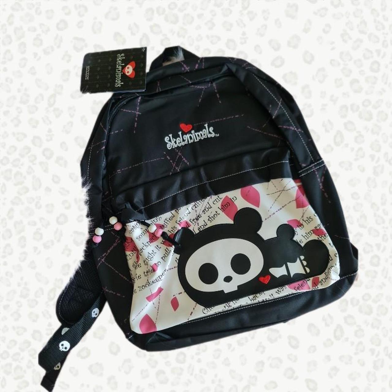 RARE Skelanimals Chungkee backpack 🖤💗 Deadstock... - Depop
