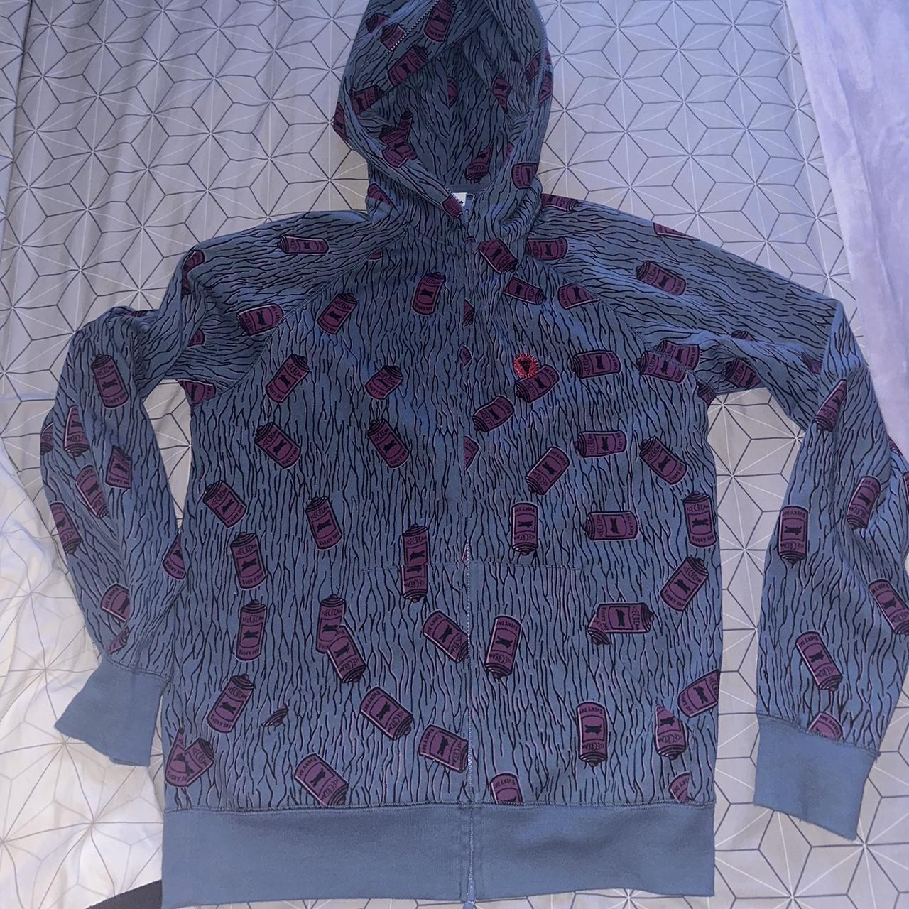 ice cream hoodie size m hardly worn it’s a cold... - Depop
